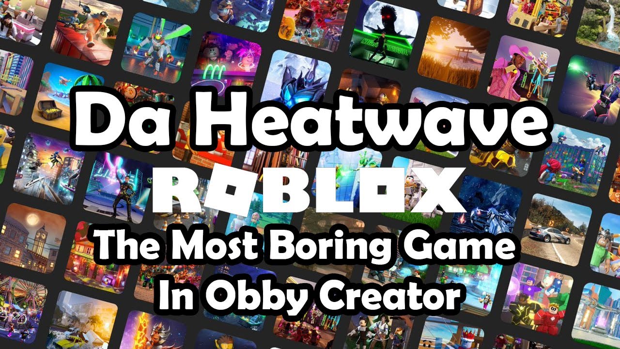 The Most Boring Game In Obby Creator Obby Creator - YouTube