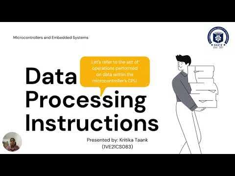 Data Processing Instructions | Microcontroller and Embedded Systems | Video Assignment 1 - YouTube