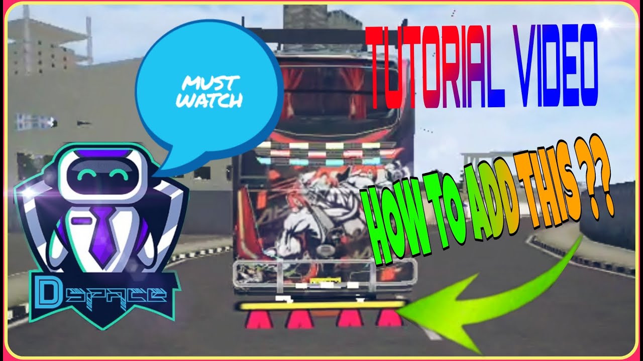 How to add disco lights on bus /BUS SIMULATOR INDONESIA - YouTube