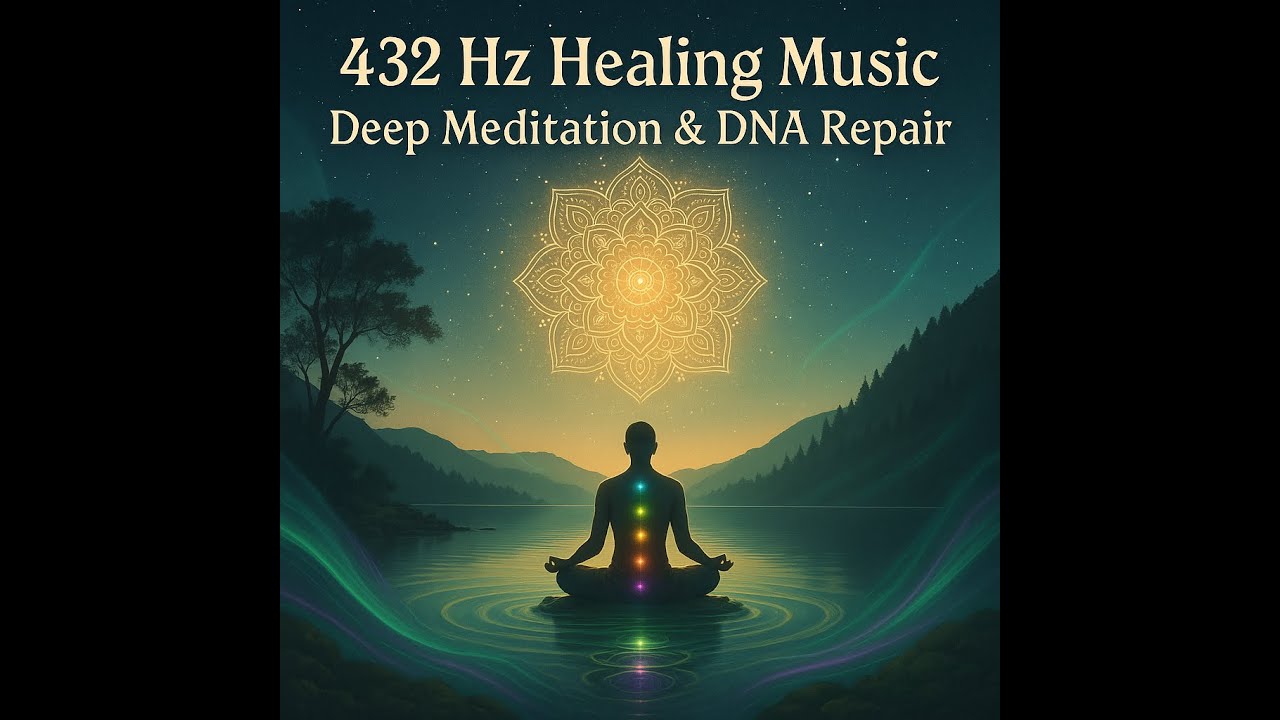432 Hz Deep Healing Music | Meditation, Sleep, DNA Repair & Relaxation ...