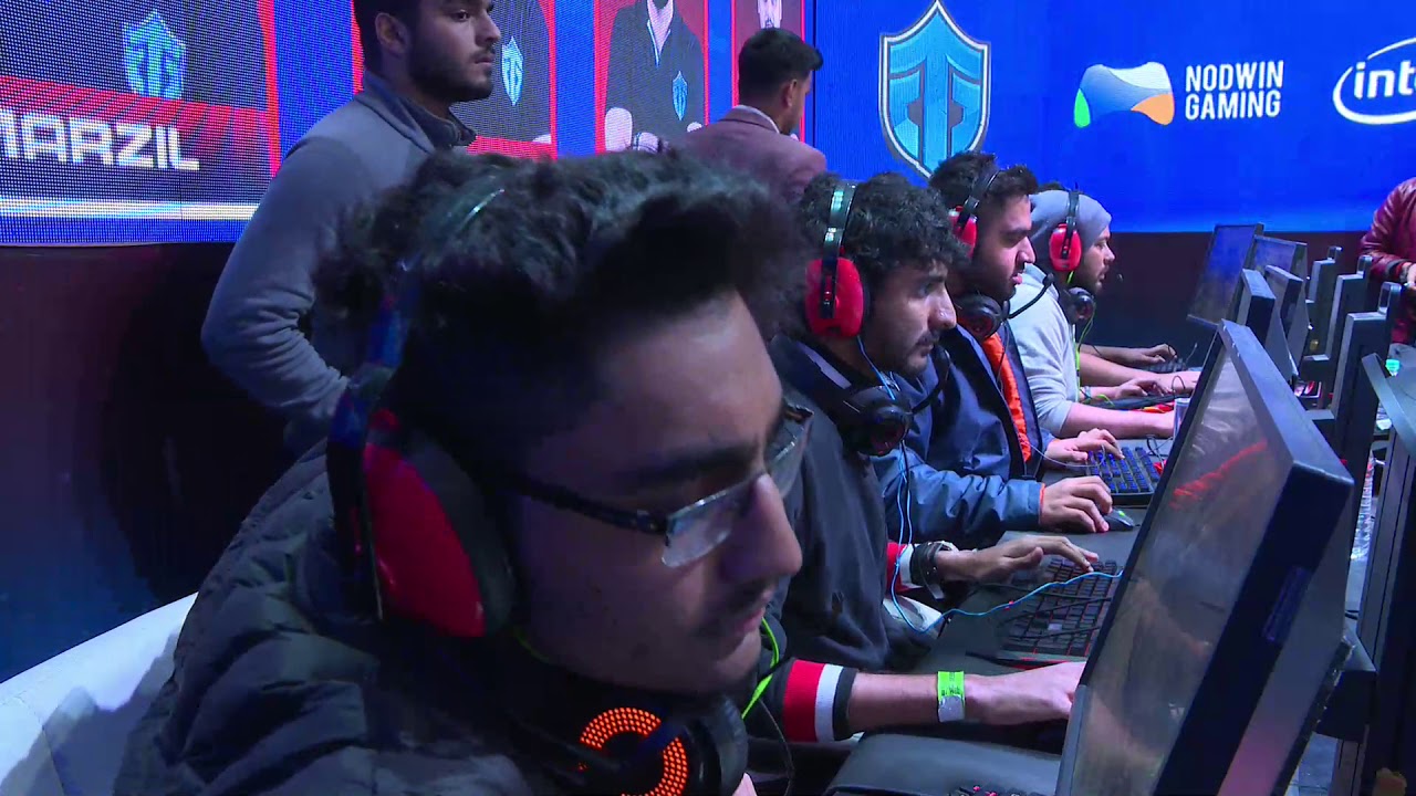 Simar 'PSY' Sethi pumped up during ESL India Premiership Winter finals ...