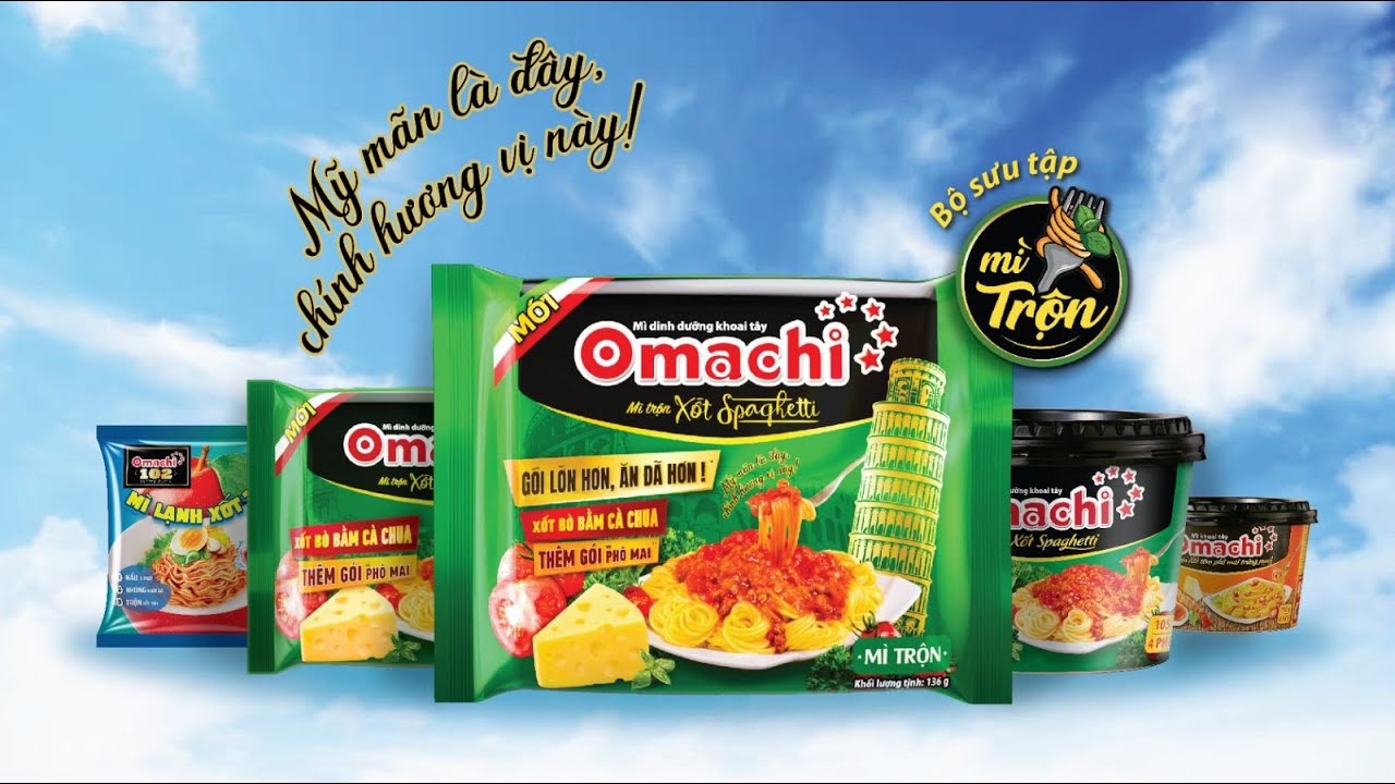 OMACHI MÌ TRỘN XỐT SPAGHETTI - MỸ MÃN LÀ ĐÂY, CHÍNH HƯƠNG VỊ NÀY! - YouTube