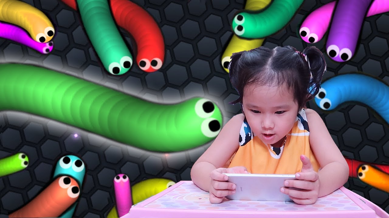 Đỉnh Cao Rắn Săn Mồi, Slither io hack - Gamer Kids || Trúc Đan TV - YouTube
