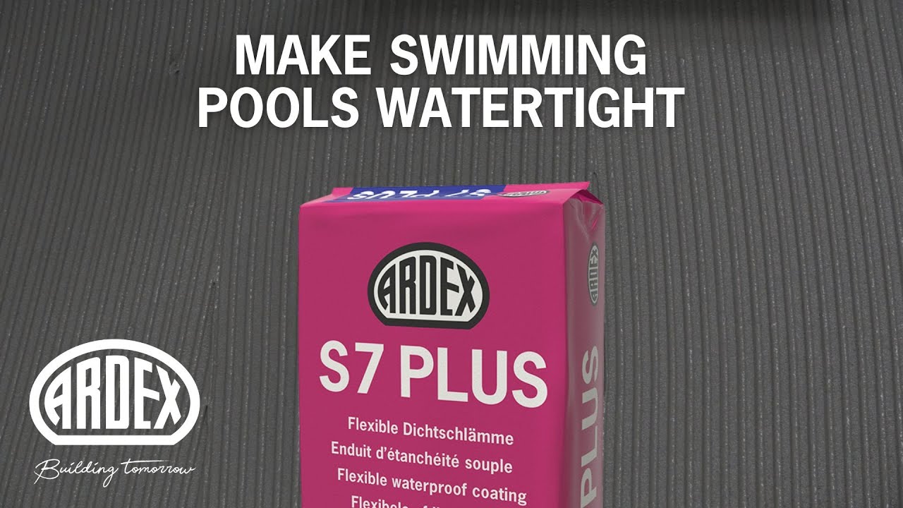 How to apply ARDEX S 7 Plus pool tanking #pool #howto #leisure # ...