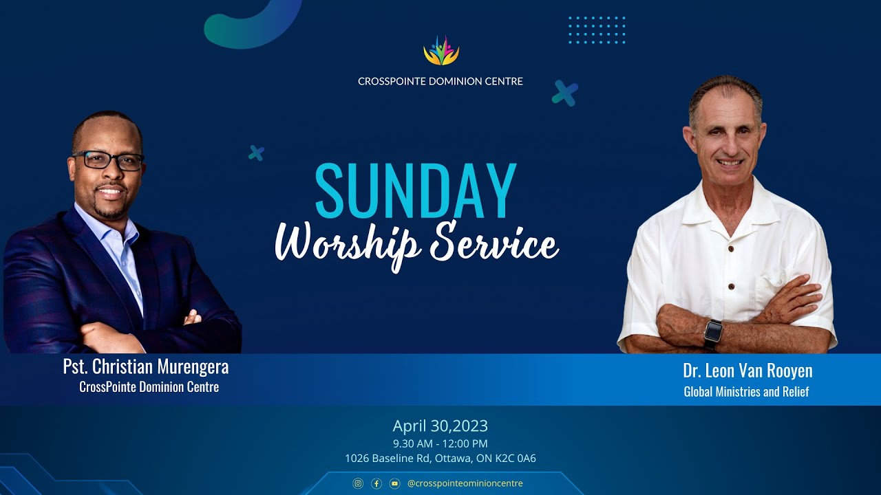 SUNDAY SERVICE - DR. Leon Van Rooyen - YouTube