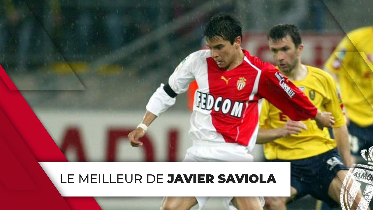 Le meilleur de Javier Saviola à l'AS Monaco - YouTube