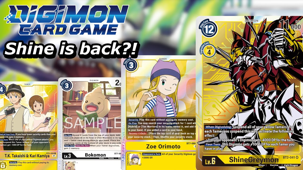Hybrid Yellow GAMEPLAY + Deck Profile | Digimon TCG BT7 Format - YouTube