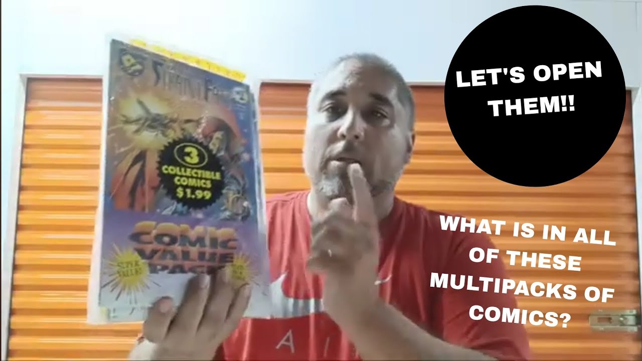 Comics from Old Multi-packs !!! Let's Open Them , Will we Find and KEY ...