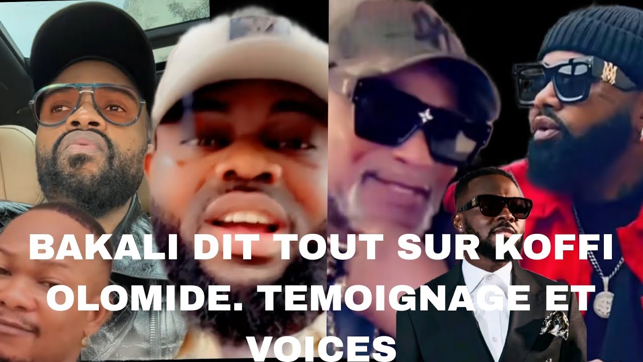 PRINCE BAKALI TEMOIGNAGE ET LES VOICES DE KOFFI ET FERRE, UN SEUL SOUCI ...
