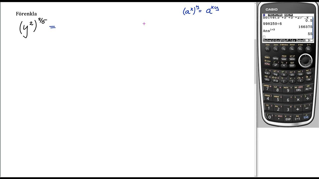Matematik 5000+ 2b Uppgift 2310 c för reviderad ämnesplan 2021 - YouTube