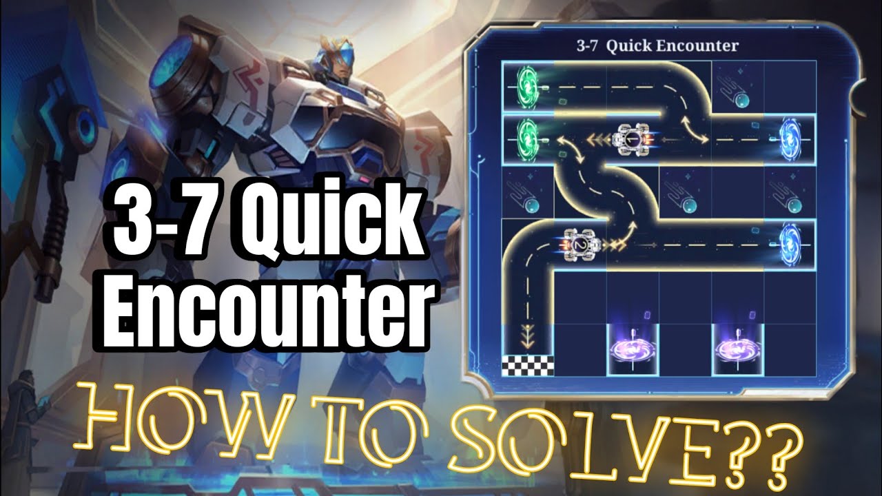 HOW TO SOLVE [3-7 Quick Encounter] MLBB EVENT - YouTube