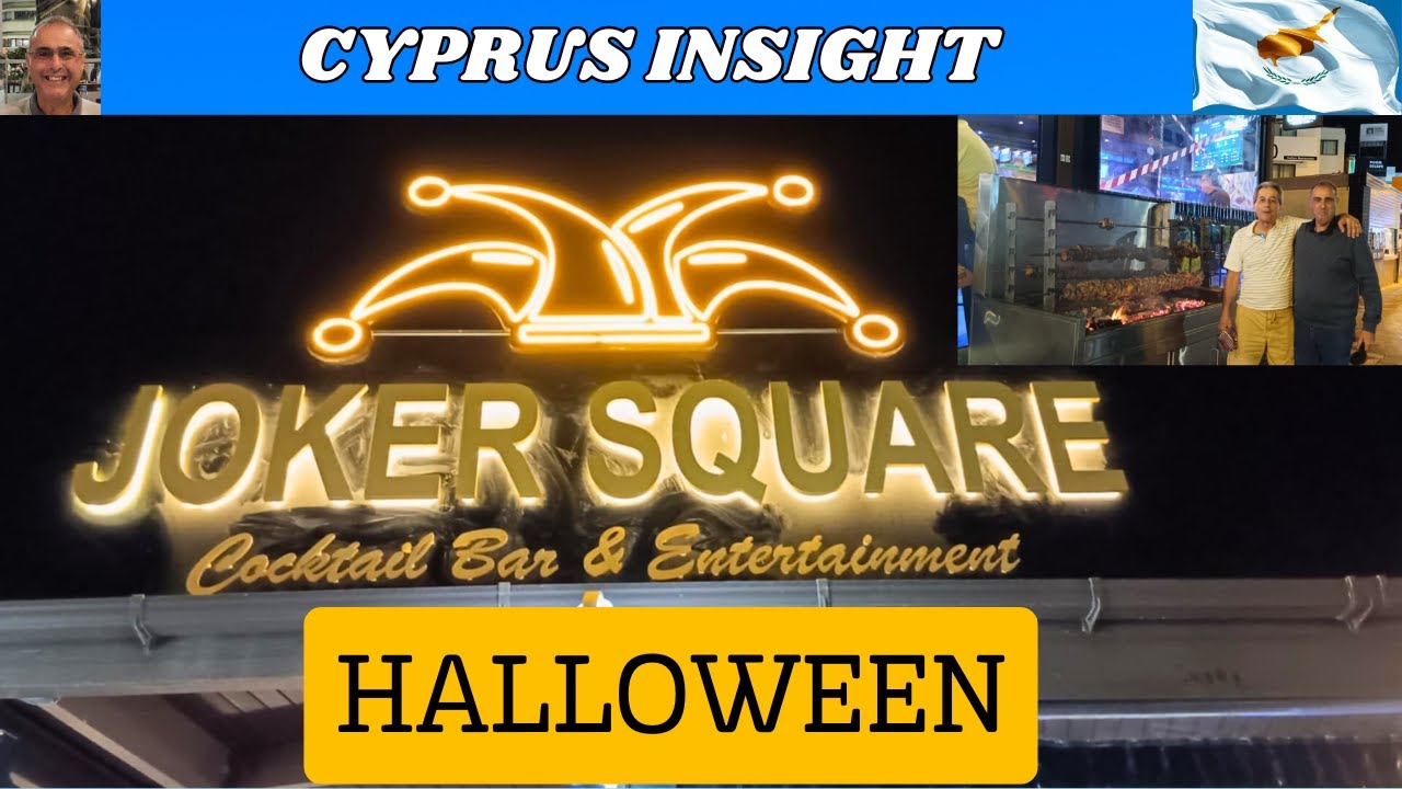 The ABSOLUTE BEST Halloween Experience in Cyprus is at Joker's Square - YouTube