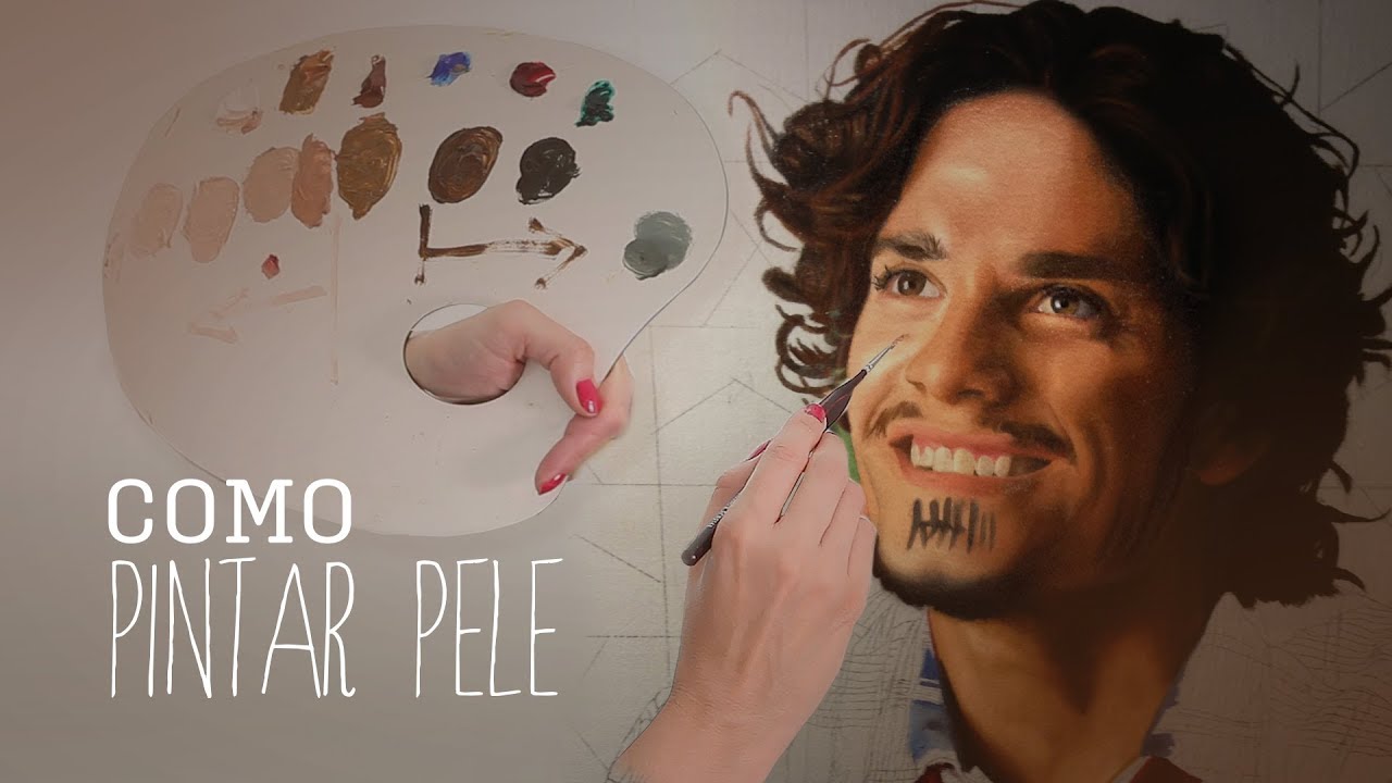 #005 Pintura a óleo: Como Pintar Pele - aula - YouTube