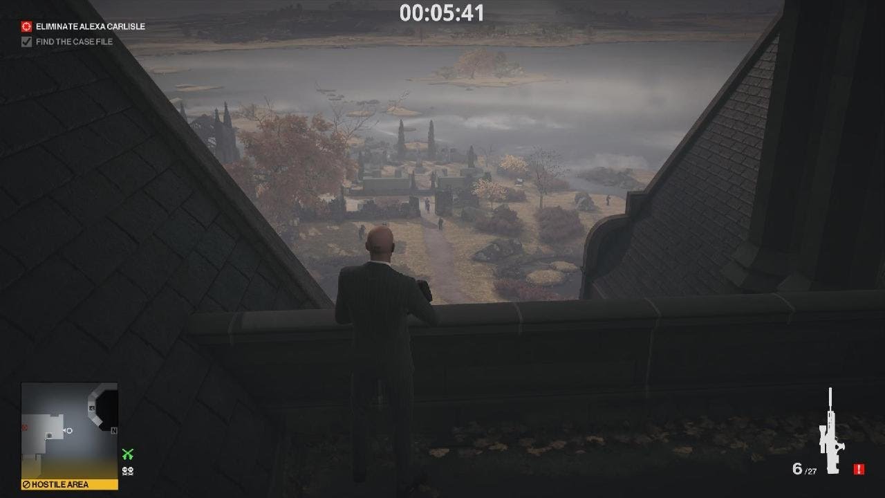 HITMAN - Death in the Family - Sniper (long range) - Silent Assassin ...