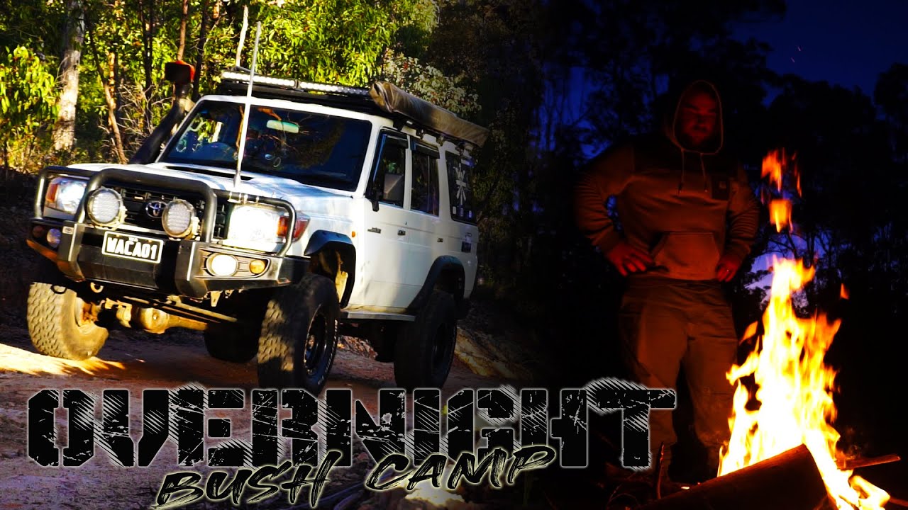 OVERNIGHT CAMP || COLD NIGHT CAMPING IN THE FOREST || I TRIAL A NEW ...
