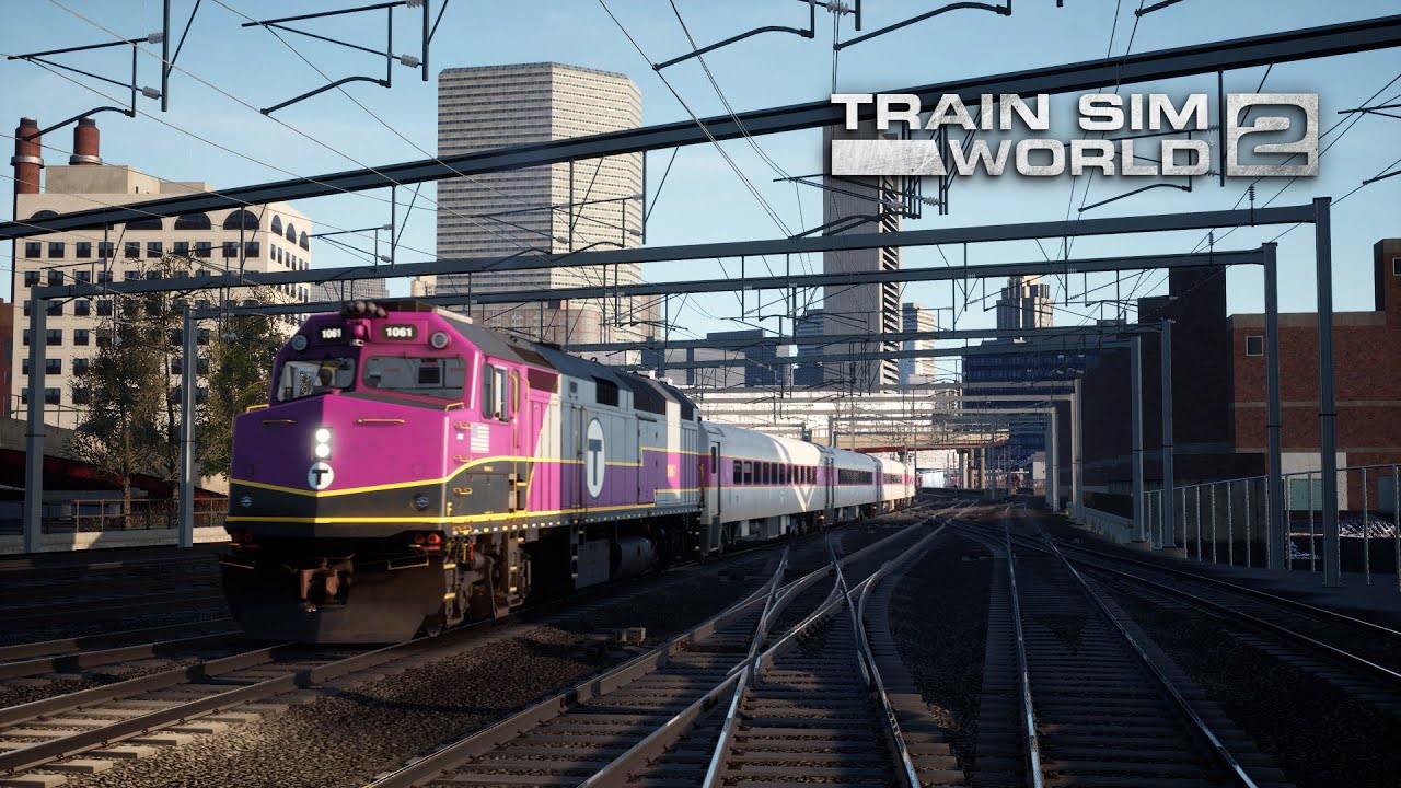 【LIVE】マサチューセッツ湾交通局 ボストン近郊列車 / Train Sim World 2 eps.113 - YouTube
