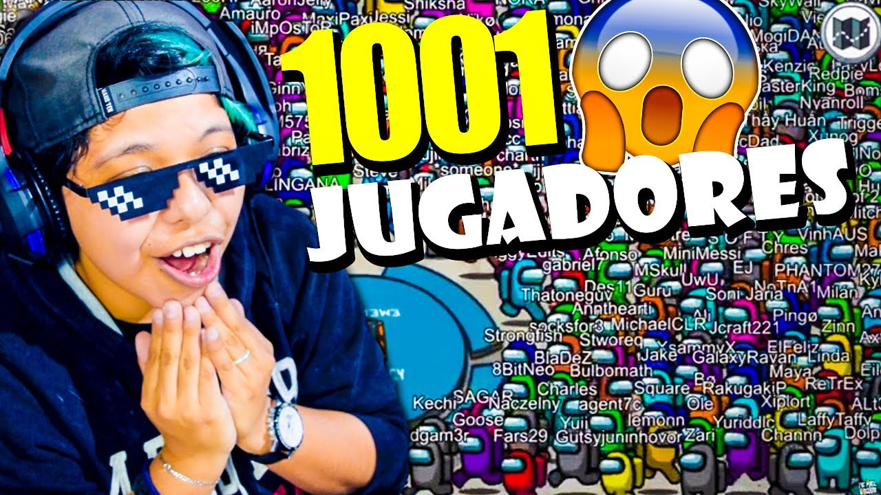 AMONG US PERO CON 1001 JUGADORES 😂😱 | Las MEJORES ANIMACIONES de AMONG ...