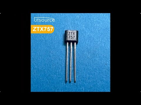 ZTX757 electronic component - YouTube