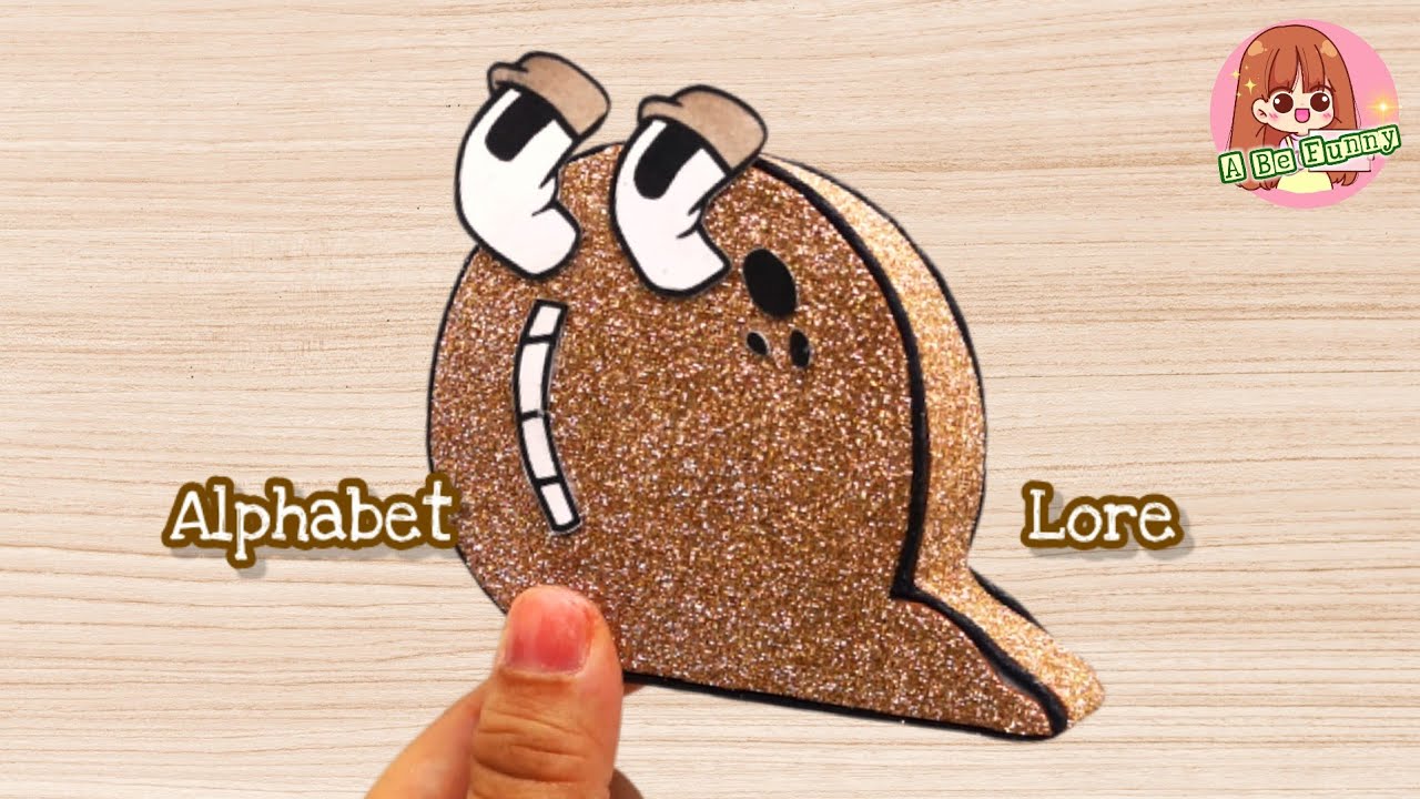 Paper Alphabet Lore Q 😊 art drawings Transformation Paper Craft diy by ...