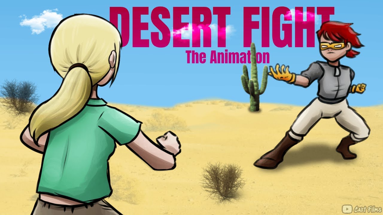 Desert Fight (Animation Project) - YouTube