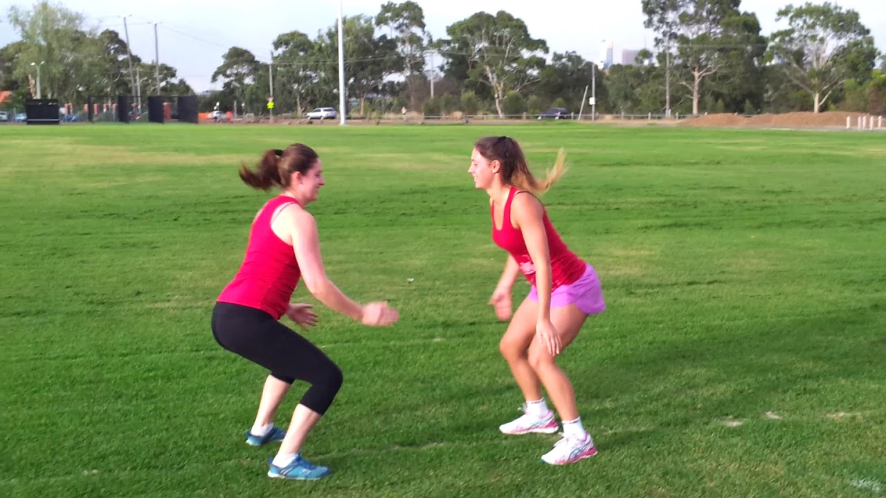Partner High 5 Jump Squat - YouTube