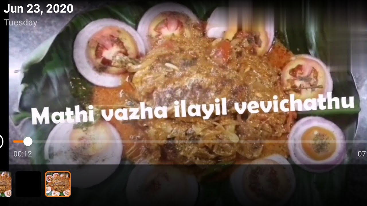 Mathi vazha ilayil vevichathu - YouTube