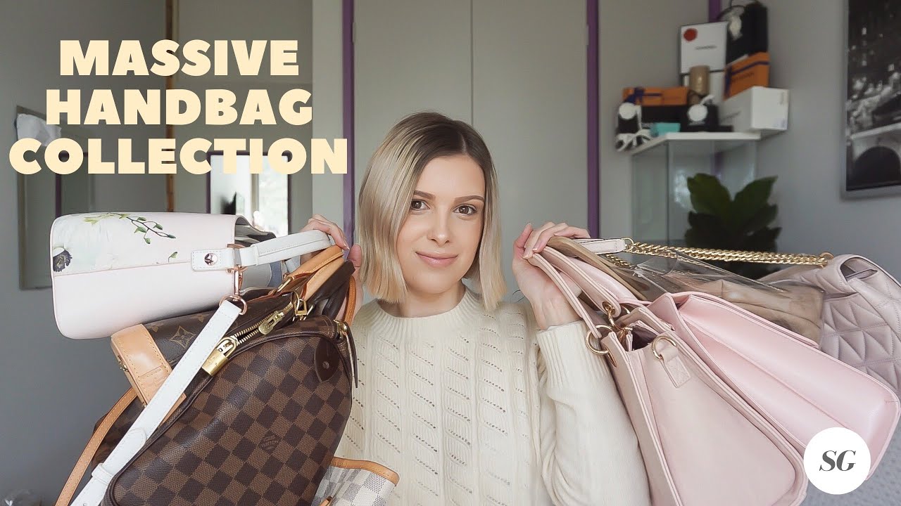 Massive handbag collection | Sarah Geary - YouTube