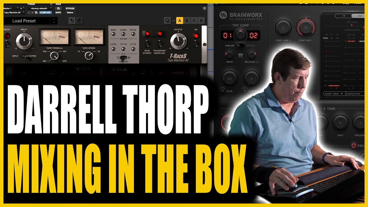 Mixing In The Box With Darrell Thorp: Gun - "All Fired Up" - YouTube