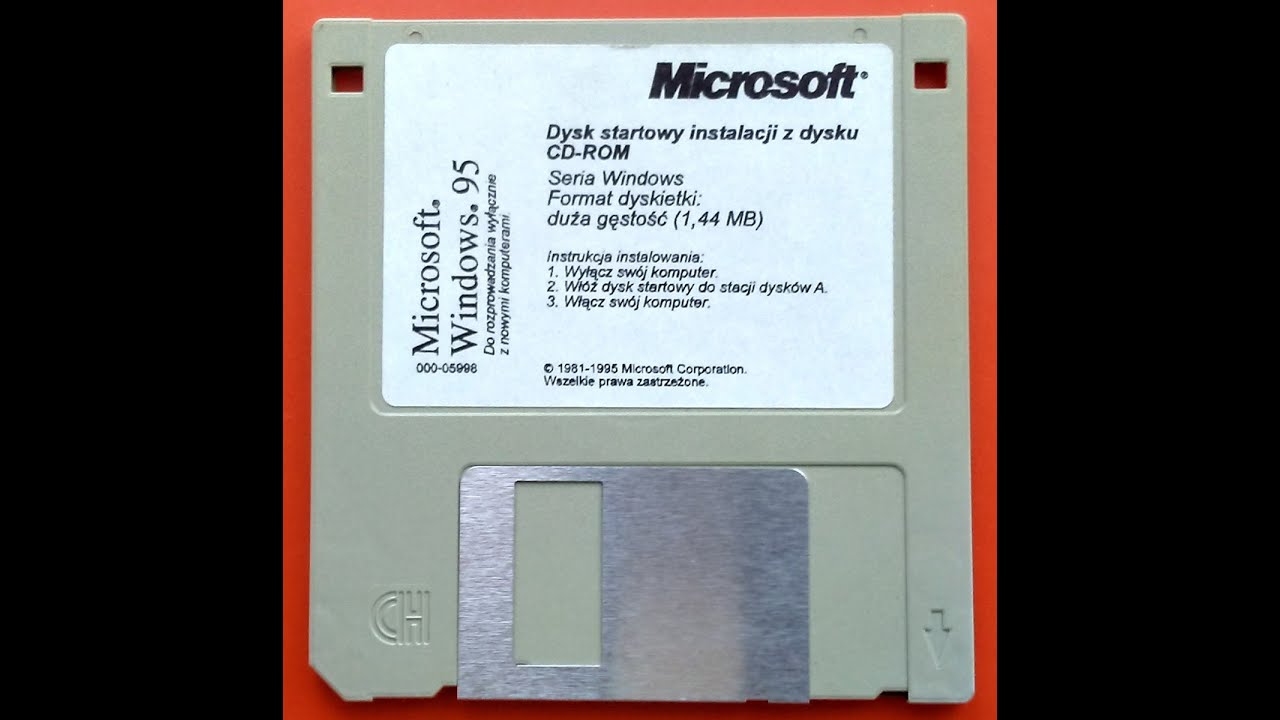 Windows 95 Floppy Frustration... - YouTube