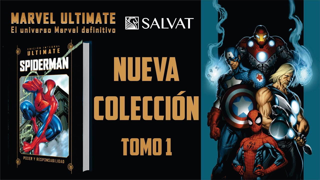 EDICIÓN INTEGRAL ULTIMATE de SALVAT - VISTAZO AL PRIMER TOMO #MarvelUltimate #MarvelComics - YouTube