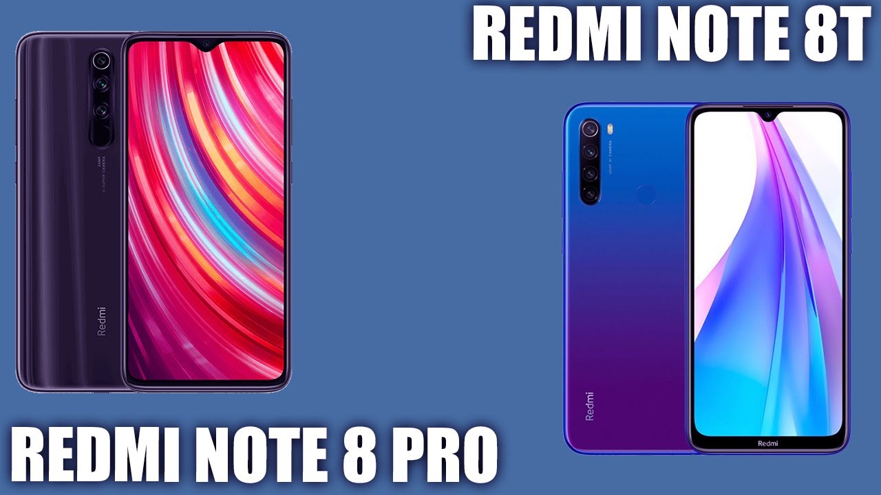 Redmi Note 8T vs Redmi Note 8 Pro. Кто из китайцев сильнее? - YouTube
