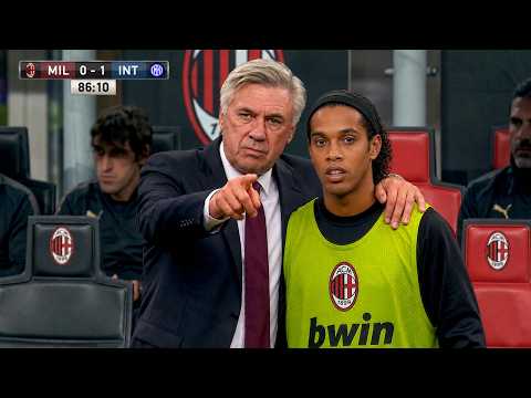 When Ronaldinho Substituted & SHOCKED Carlo Ancelotti