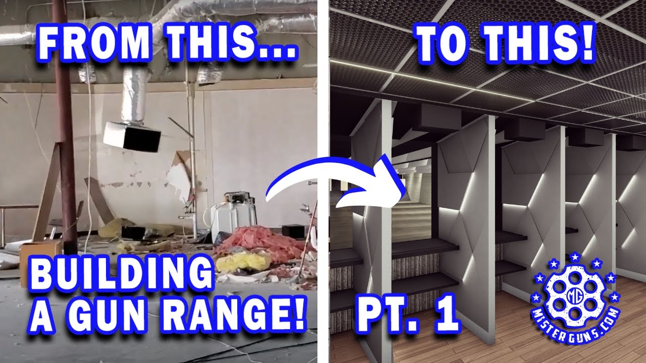 Mister Guns Range Build | Range Update PT. 1 - YouTube