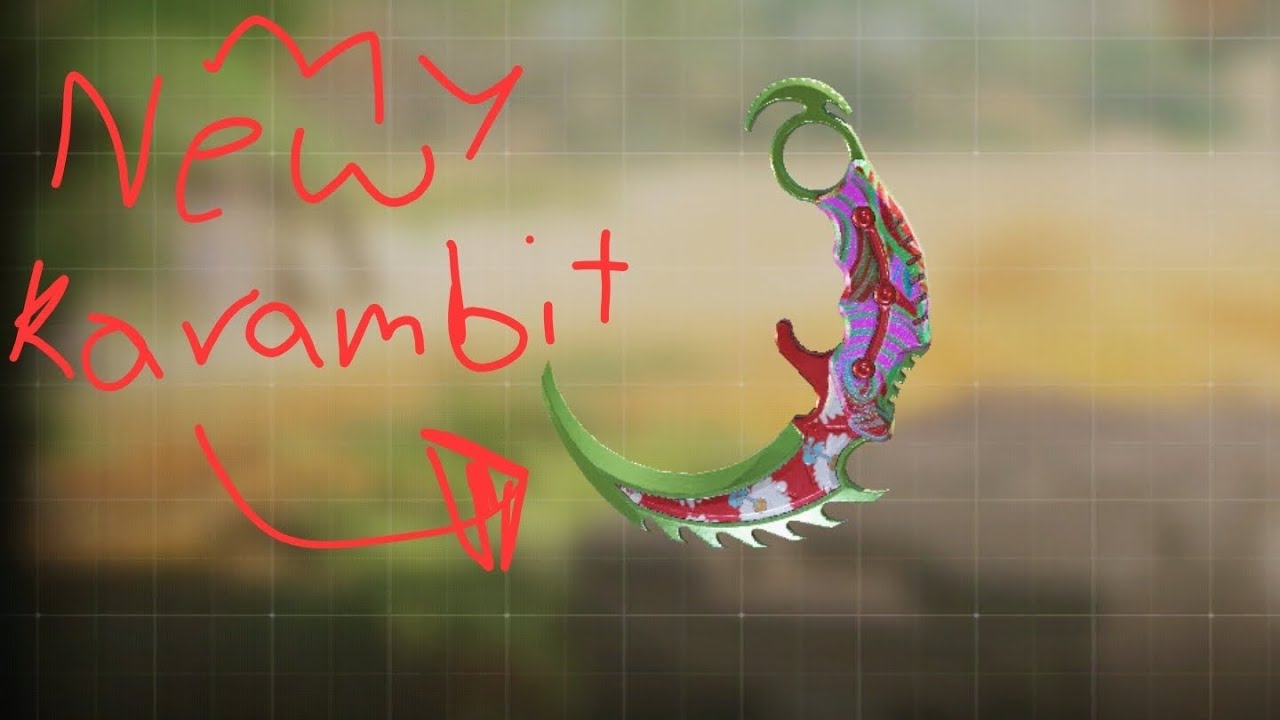 I got a new karambit | Codm - YouTube