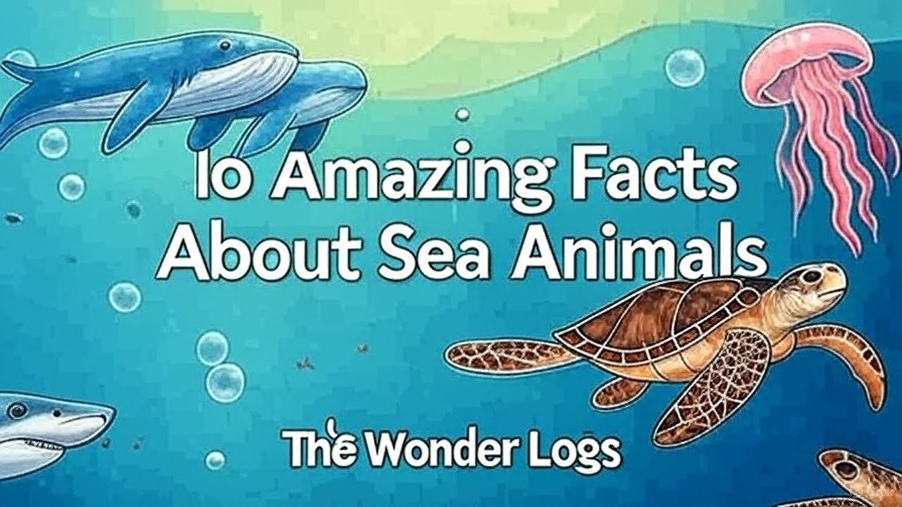 10 Amazing facts about sea animals - YouTube