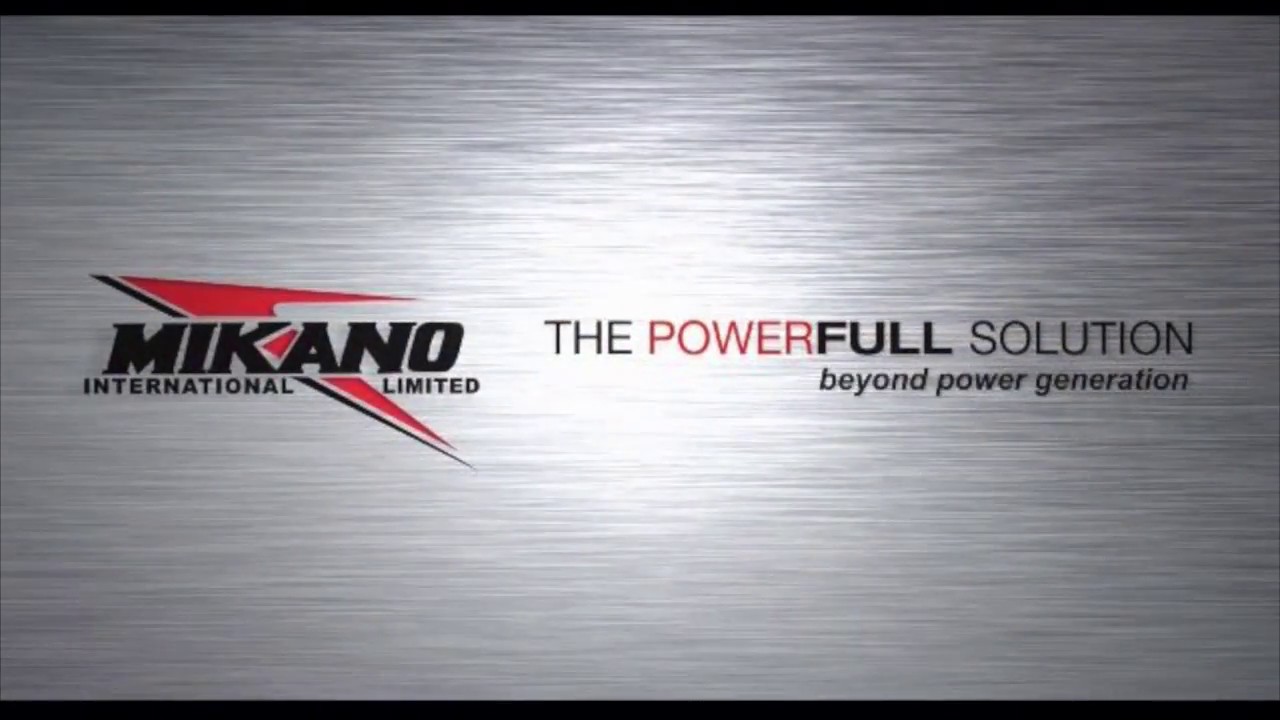 MIKANO THE POWERFULL SOLUTION _ BEYOND POWER GENERATION - YouTube
