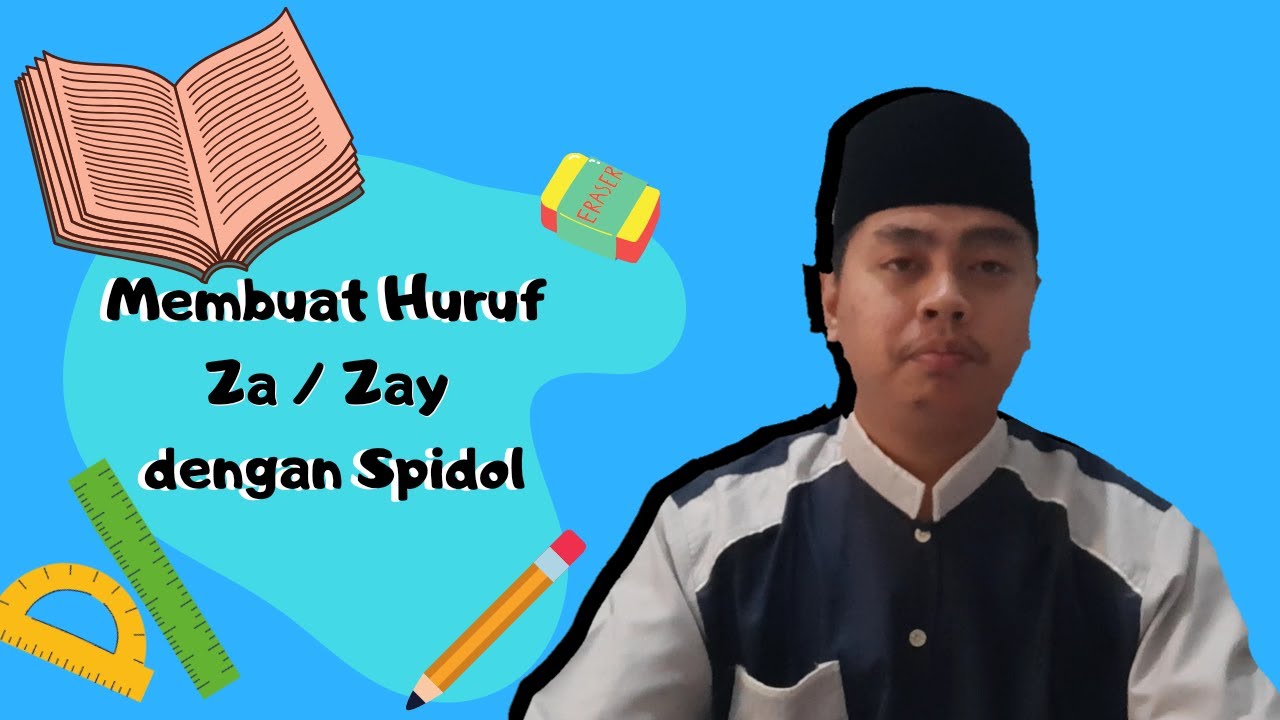 Pembelajaran Kaligrafi dengan Menggunakan Spidol - Membuat Huruf Za ...
