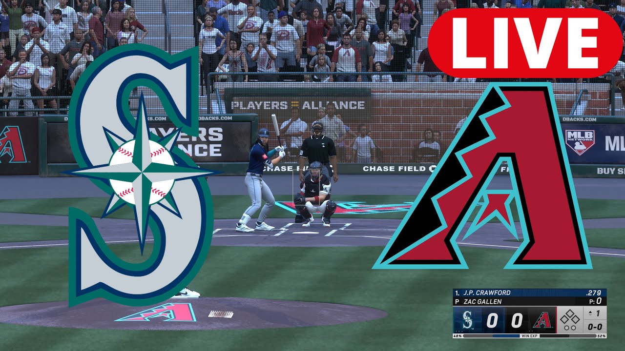 MLB LIVE🔴Seattle Mariners vs.Arizona Diamondbacks-9th June 2025-MLB ...