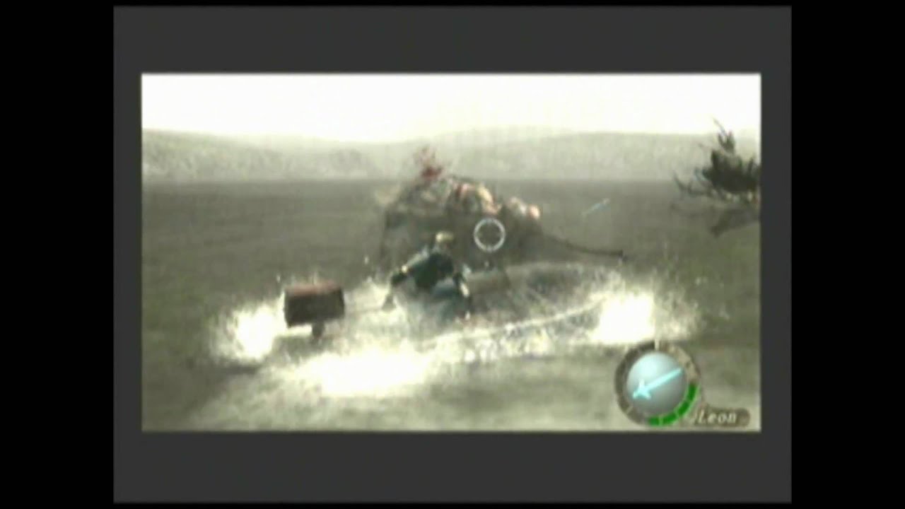 CGRgameplay - RESIDENT EVIL 4 (Wii) Fish Boss Battle Walkthrough - YouTube