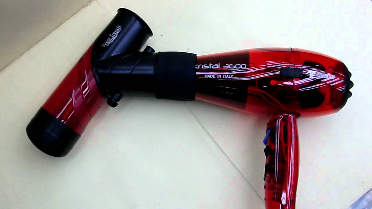 Tornado Diffuser with Krystal Hairdryer - YouTube