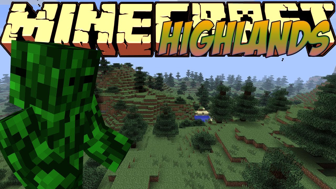 Minecraft Mods Showcase - Highlands Mod! (1.8) - 1.7.10 - 1.8.2 - 1.12. ...