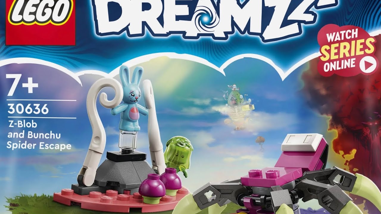 Lego 30636 Dreamzzz Z-Blob and Bunchu Spider Escape - YouTube