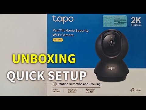 Tapo C211 2K Camera Unboxing and Quick Setup 2026