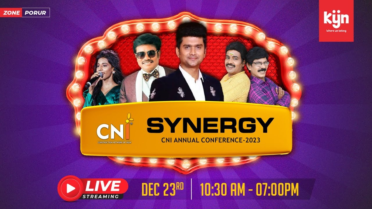 LIVE : CNI SYNERGY | CNI Annual Conference-2023 | Chennai. - YouTube
