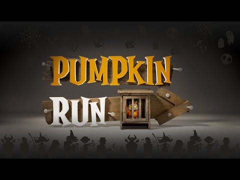 Halloween "Pumpkin Run" Game - YouTube