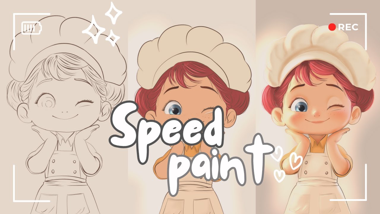 Speedpaints of cute chibi Digital art | #art #artist #digitalart # ...