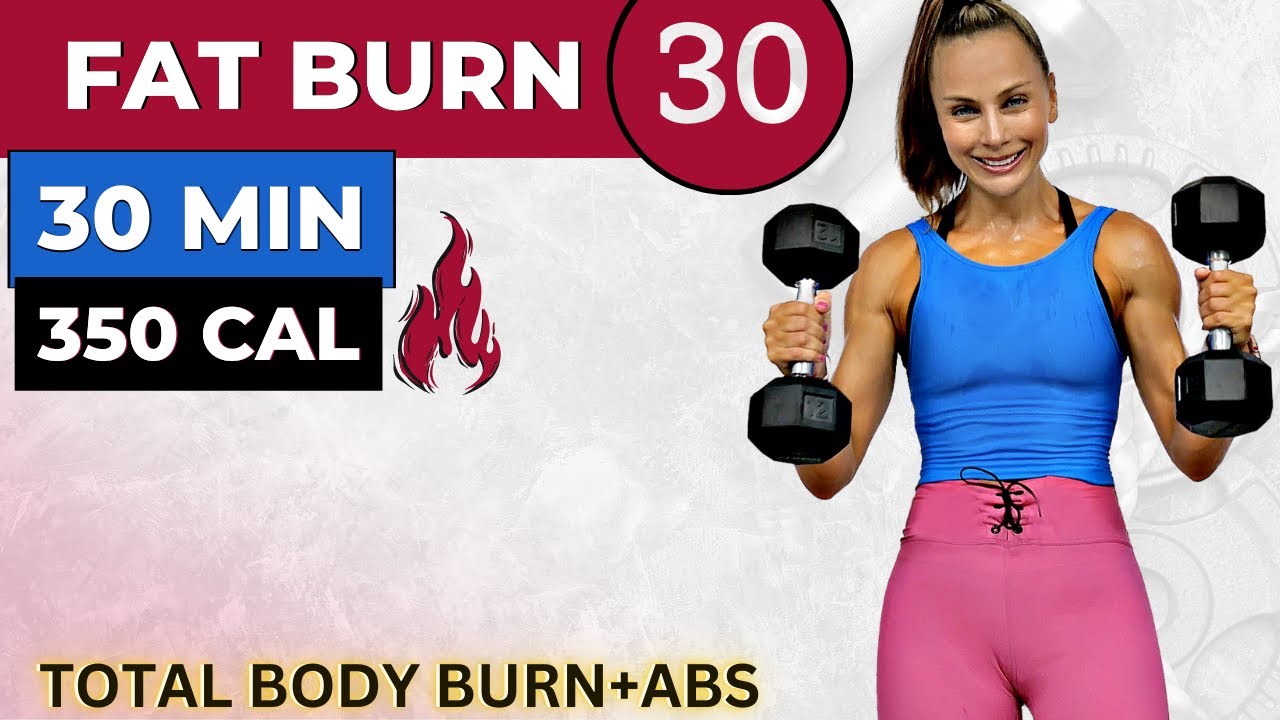 30-MIN LOW-IMPACT INTENSE HIIT WORKOUT + ABS (metabolic weight loss ...