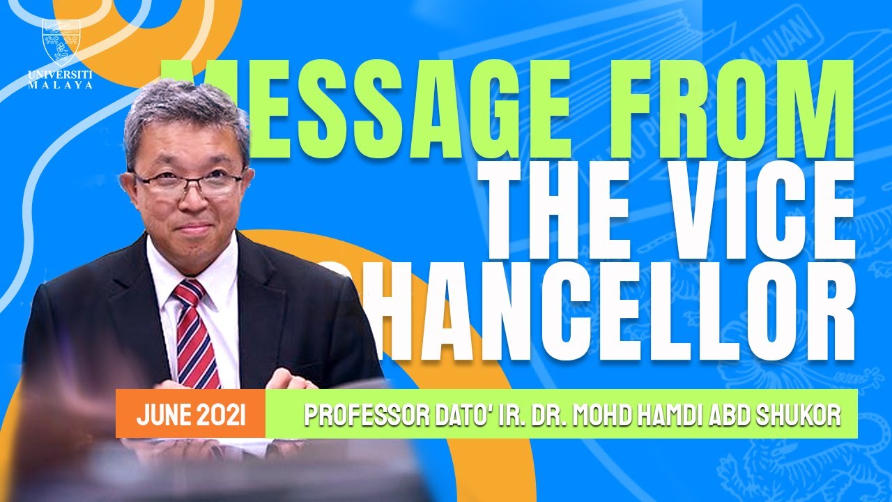 MESSAGE FROM THE VICE-CHANCELLOR (JUNE) - YouTube