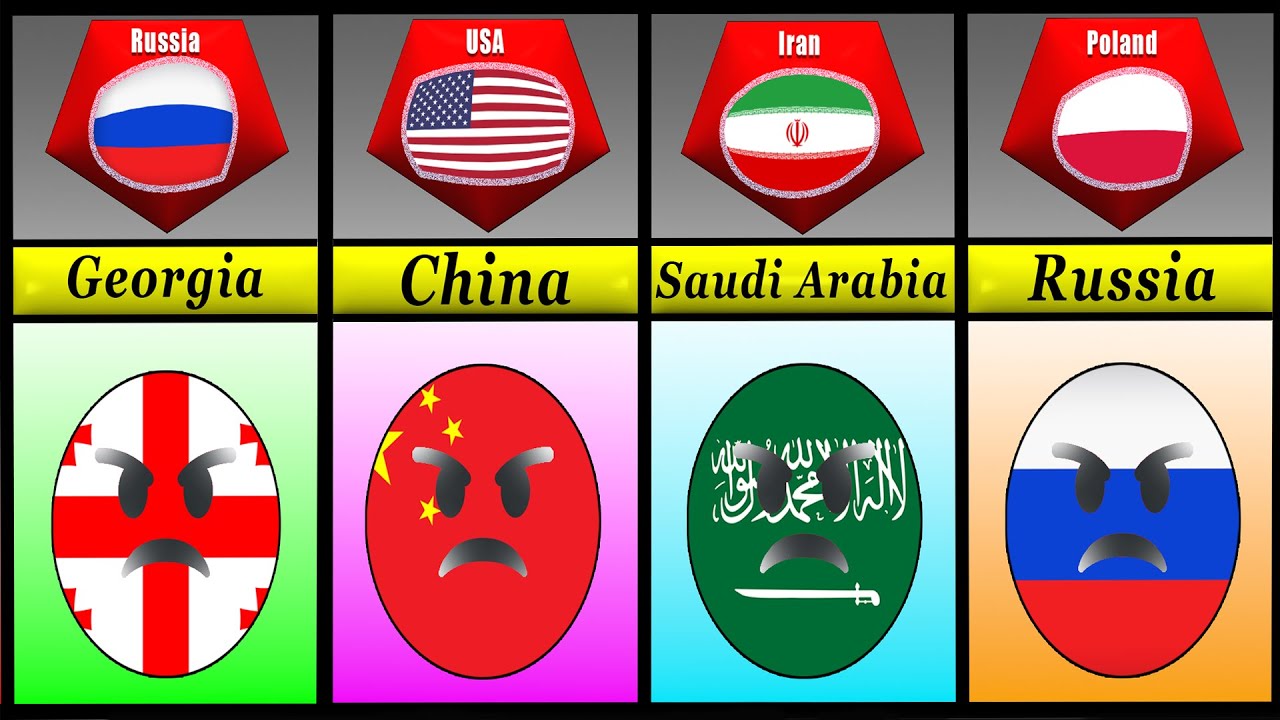 Enemy Nation From Different Countries - YouTube