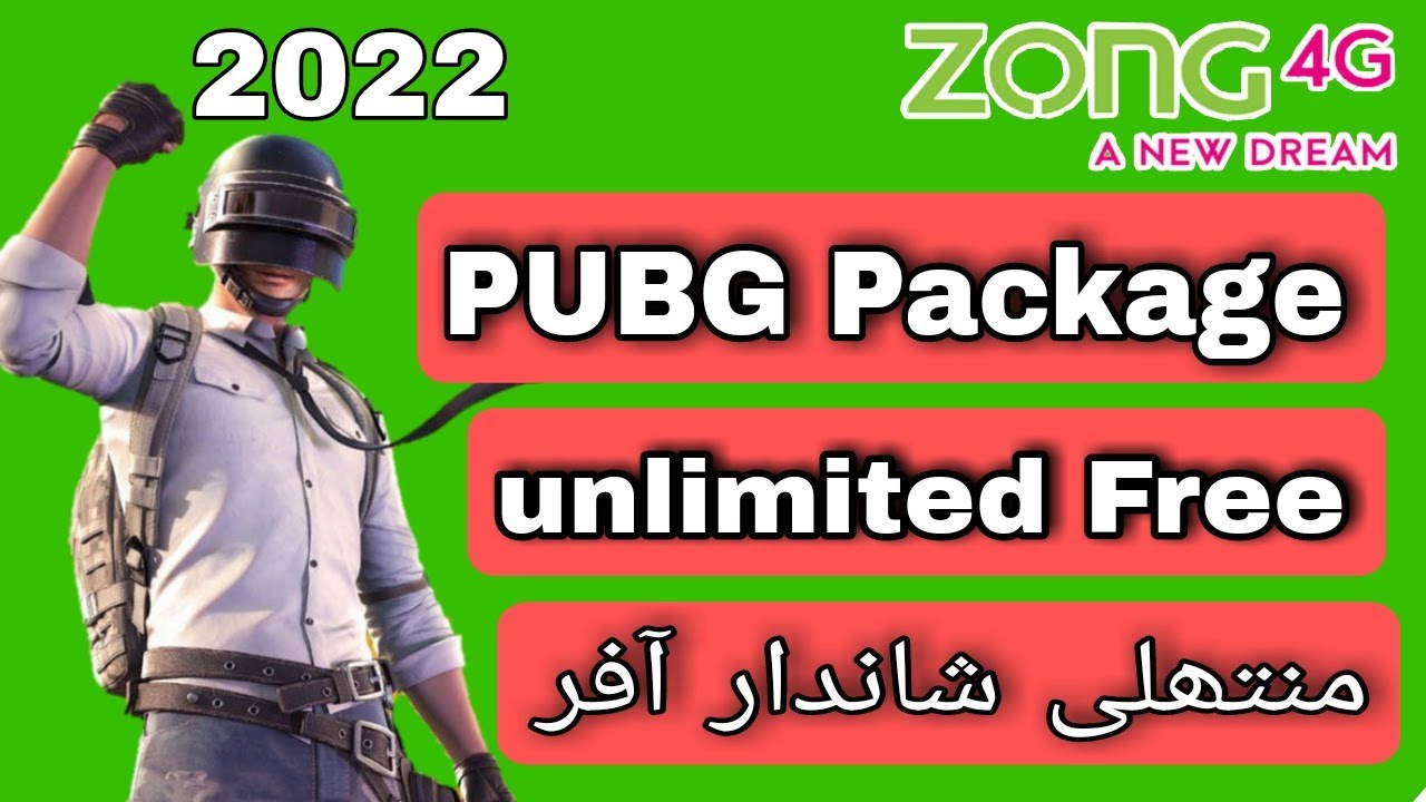 ZONG PUBG mobile package code | zong unlimited PUBG package | Amazing ...